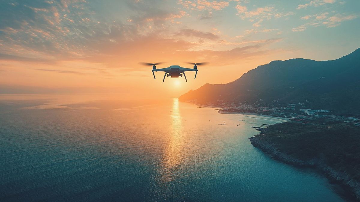 Dron nad vodou vypadá jako jistota. Právě tam ale piloti často přijdou ...